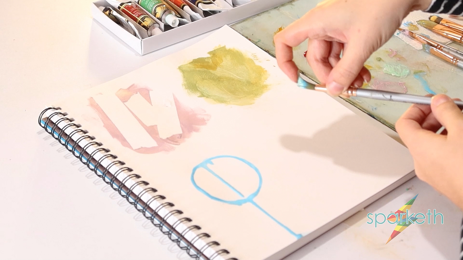Acrylic Painting Basics - Sparketh Acrylic Painting Basics - Sparketh